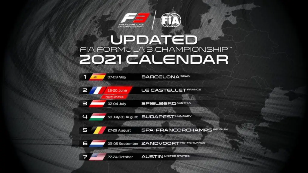 F3 | Cambia il calendario, anticipato il round in Francia | P300.it ...